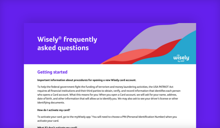 Wisely Pay Toolkit - Member Instruction